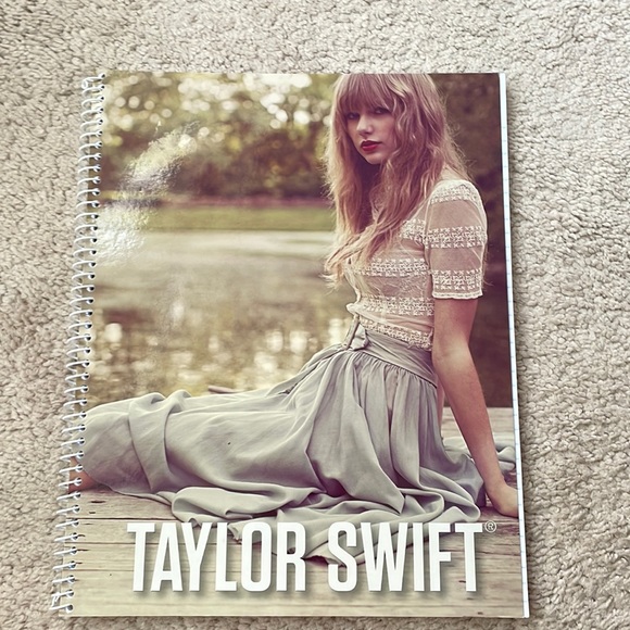 Taylor Swift | Office | Taylor Swift Red Era Notebook | Poshmark
